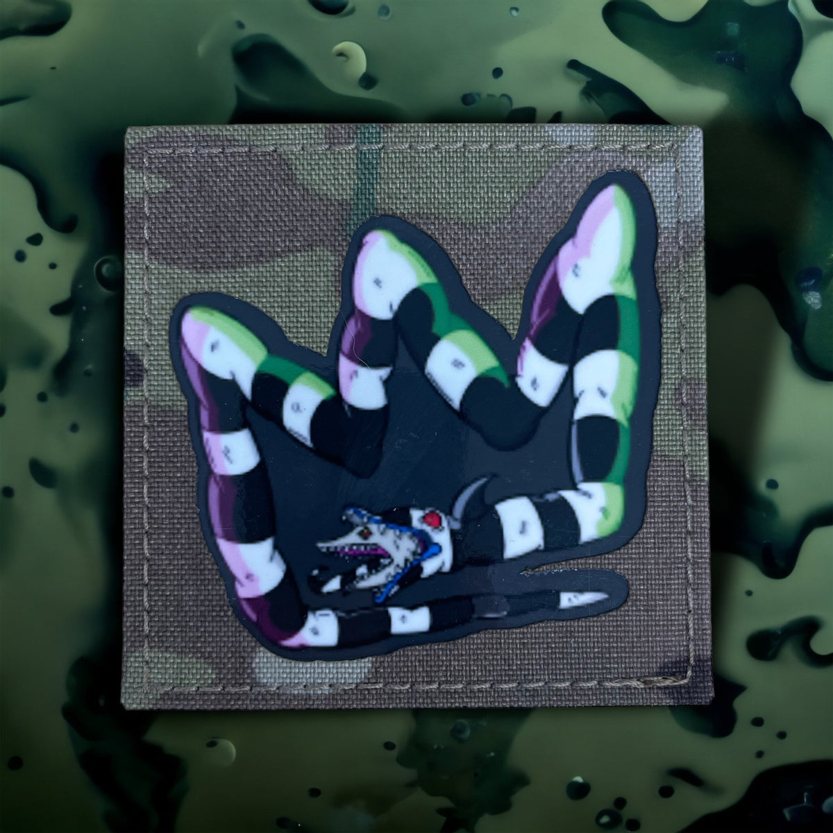 Limited edition Beetlejuice themed patch – Sentinel Stitches