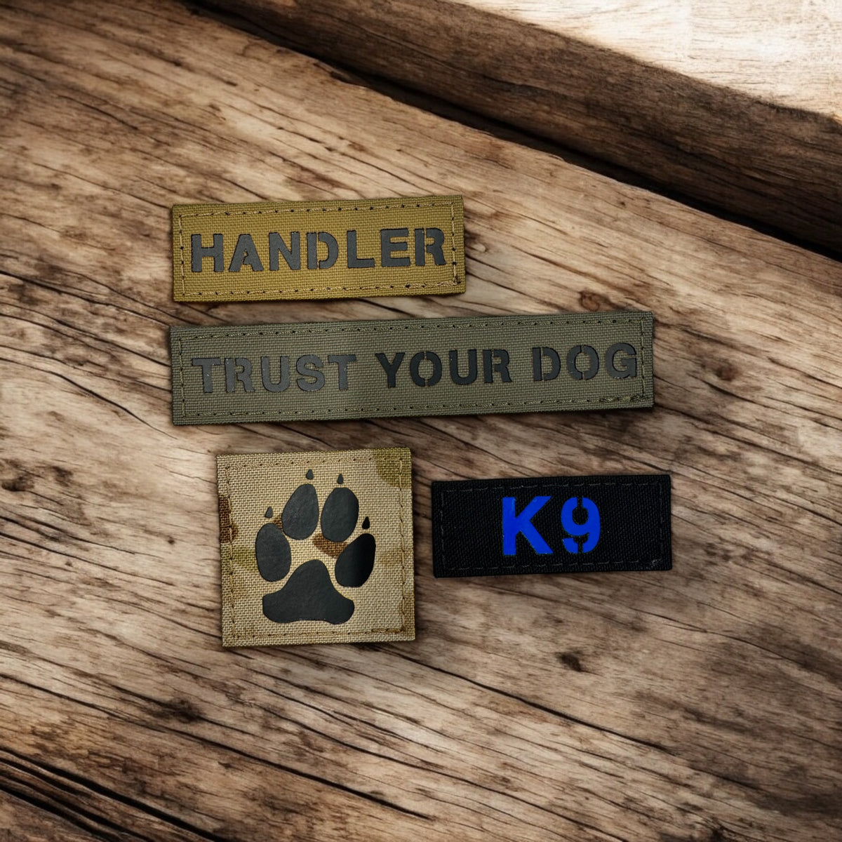 K9 Paw Print Patch – Sentinel Stitches
